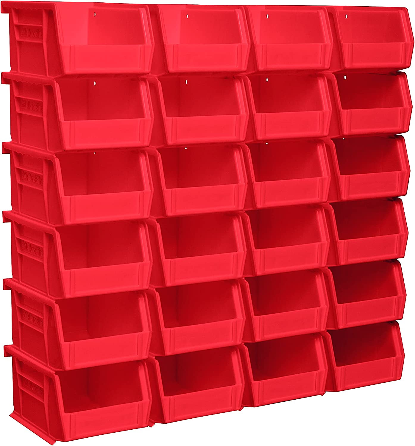 Akro-Mils Stackable Storage Bins, AkroBins 30210 Stacking Organizer, 5 ...