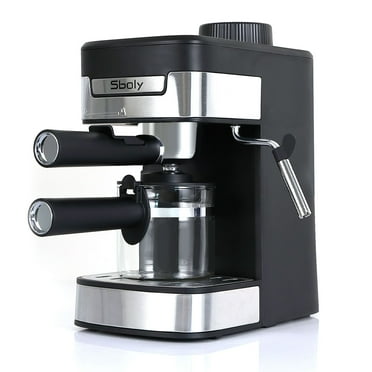 SOWTECH Espresso Machine coffee maker Cappuccino Latte Machine Black 3. ...