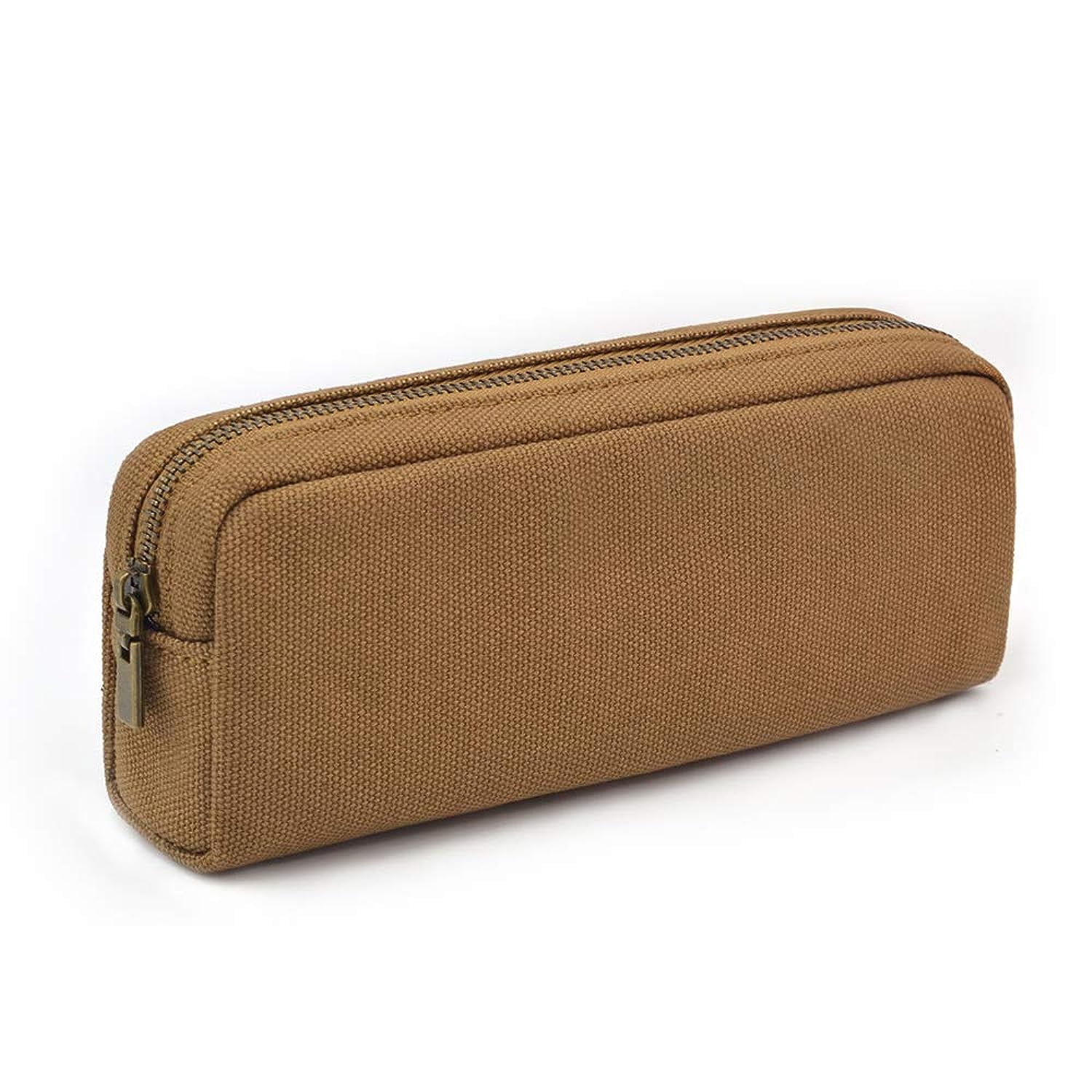 Holzlrgus Pencil Pen Case, Big Capacity Pencil Pouch Canvas Makeup Bag ...