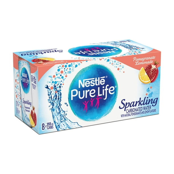 Pure Life Sparkling Water, 8 x 355 mL - Walmart.ca