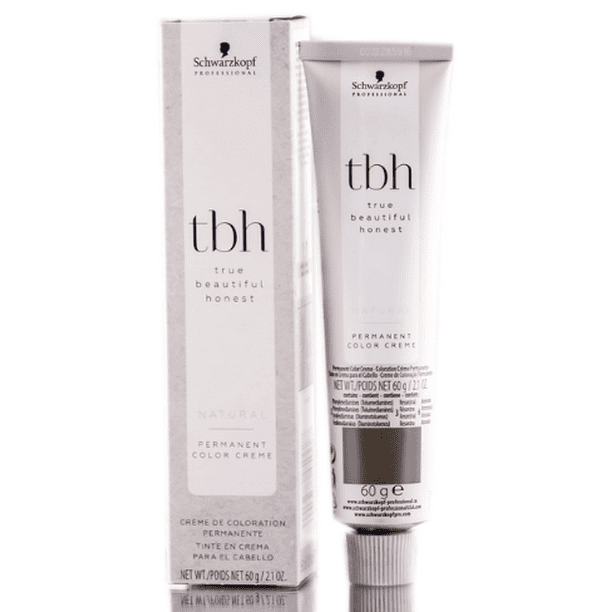 Schwarzkopf TBH Natural Permanent Color Creme (2.1 oz) - 7-04N - Medium ...