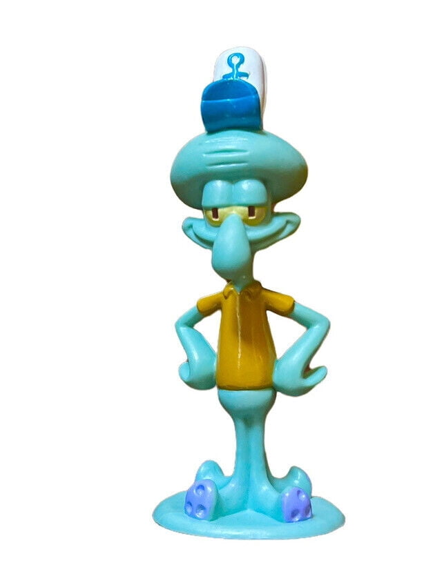 Squidward 3” Pvc Cake Topper Figure Figurine Spongebob Squarepants New ...