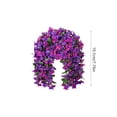 Artificial Lily Wall Hanging Silk Flower Garland, Bougainvillea Style ...