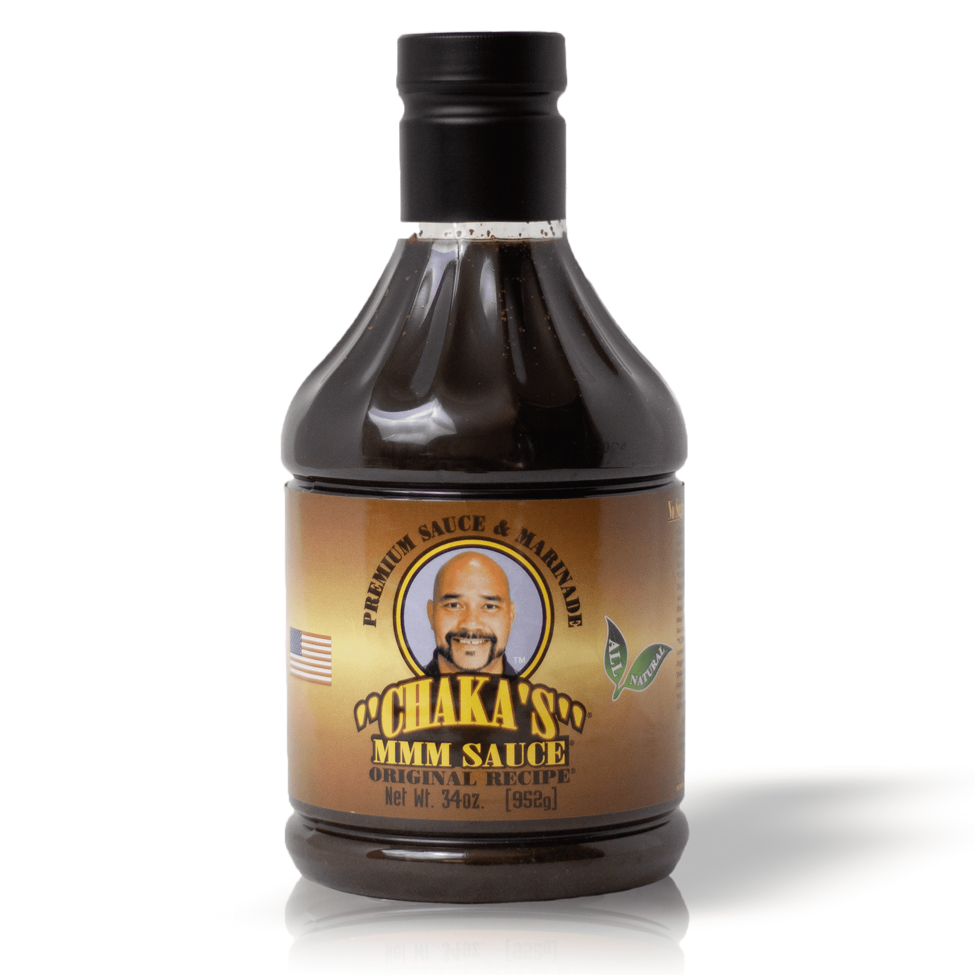Chaka’s MMM Sauce Sugar Free Steak and Chicken Marinade, Original 34 oz ...