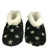 Oooh Geez Women's Cozy Fuzzy Bootie Slippers, Sherpa House Shoes, Starz ...