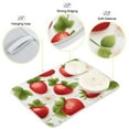 Cute Strawberry Fruits Dish Drying Mat for Kitchen Counter 16x18 In ...