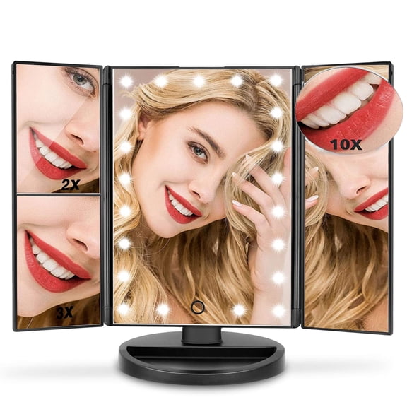 Vivitar Mr-1105w 22-led Lighted Vanity Mirror (white) - Walmart.com