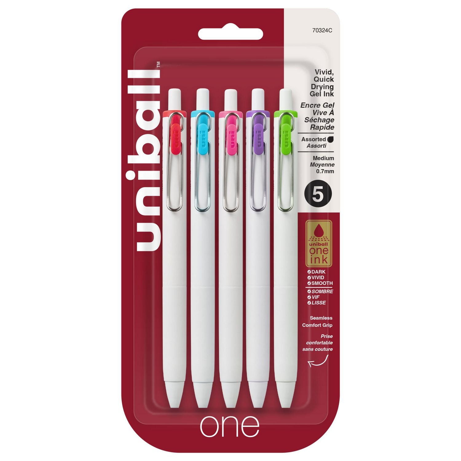 Click here for Uniball Uni One Retractable Gel Pens  Medium Point... prices