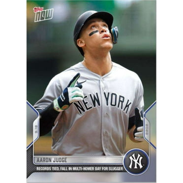 NY Yankees, Aaron Judge (Call-Up) MLB Topps NOW Card 353 - Walmart.com