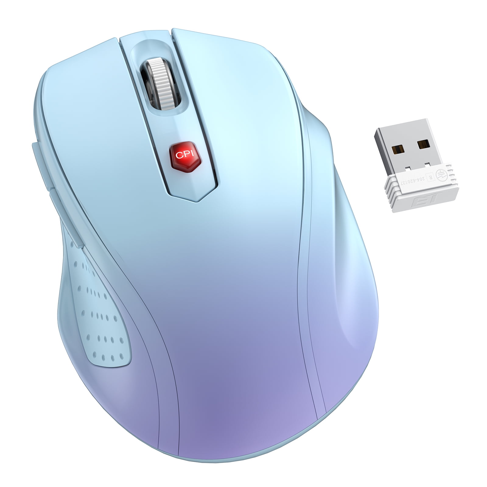 2.4G Wireless Portable Mobile Mouse with USB Receiver Valentine's Day ...
