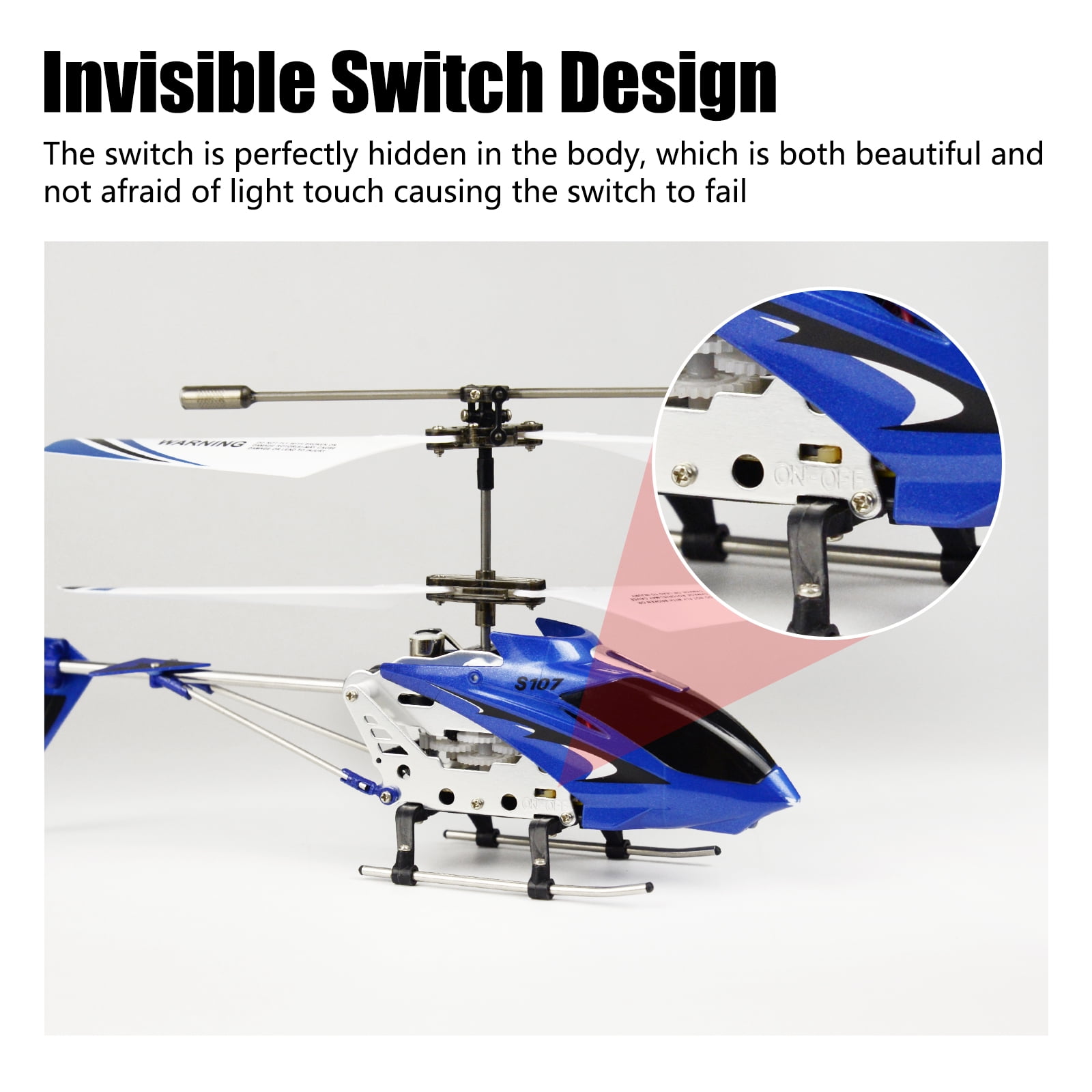 Buy Cheerwing Syma S107/S107G Phantom 3CH 3.5 Channel Mini RC Helicopter with Gyro Online at ...