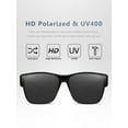 TINHAO Polarized Sunglasses Fit Over Glasses for Men Women, Retro ...