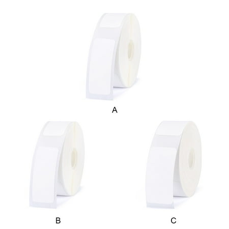 Thermal Paper Roll PVC Self-adhesive Date Price Name Register Stickers ...