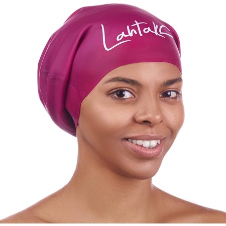 Long Hair Swim Cap - Swimming Caps for Women Men - Extra Large Swim ...