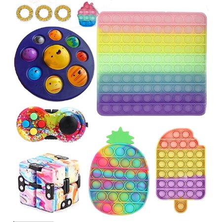 HHHC Fidget Toys Pack, Sensory Fidget Toy Set, Cheap Fidget Pack Toys ...