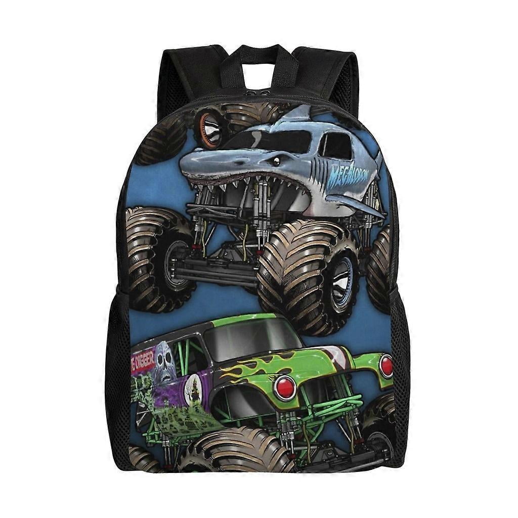 Click here for Zrclxlvu Monster Jam School Bag Cartoon Backpack F... prices