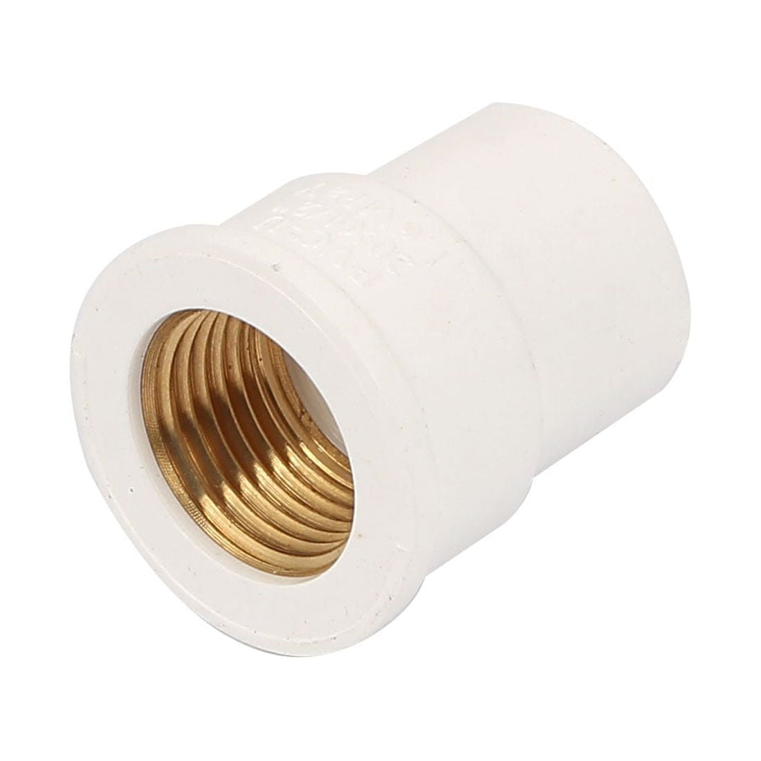 Conector de acoplador de instalación de tubería recta de PVC de rosca ...