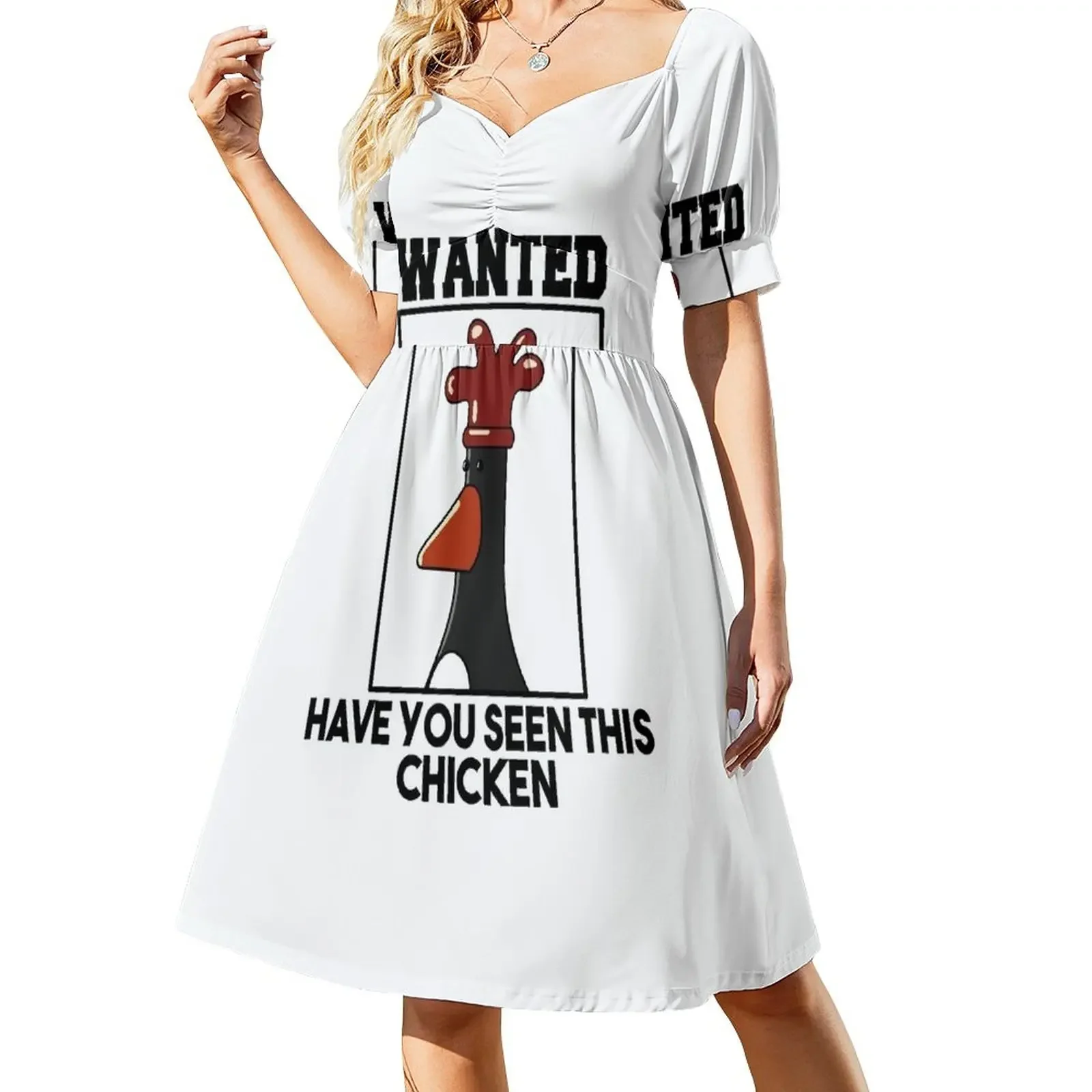 Tienes visto este vestido de manga corta de pollo vestidos s para mujer ...