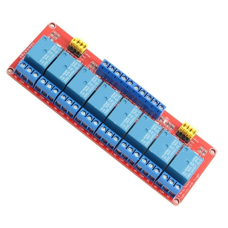 8 Channel Optocoupler Relay Module Board Relay Module Board Module ...