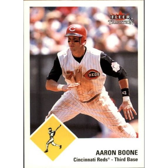2003 Fleer Tradition #212 Aaron Boone MLB Baseball Trading Card ...