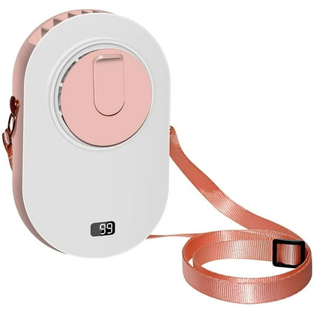 Personal Necklace Fan Hanging Portable Rechargeable with Adjustable ...