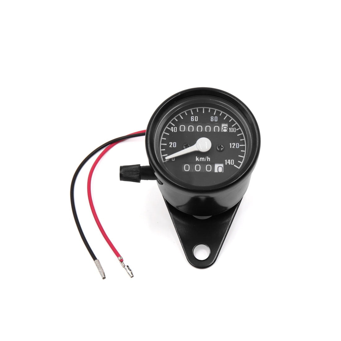 Unique Bargains Universal Motorcycle Black Shell Dual Tachometer ...