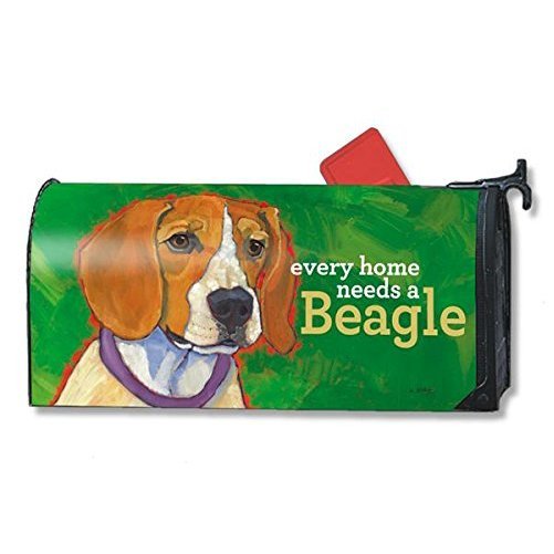 Mailwraps Beagle Dog Magnetic Mailbox Cover - Walmart.com