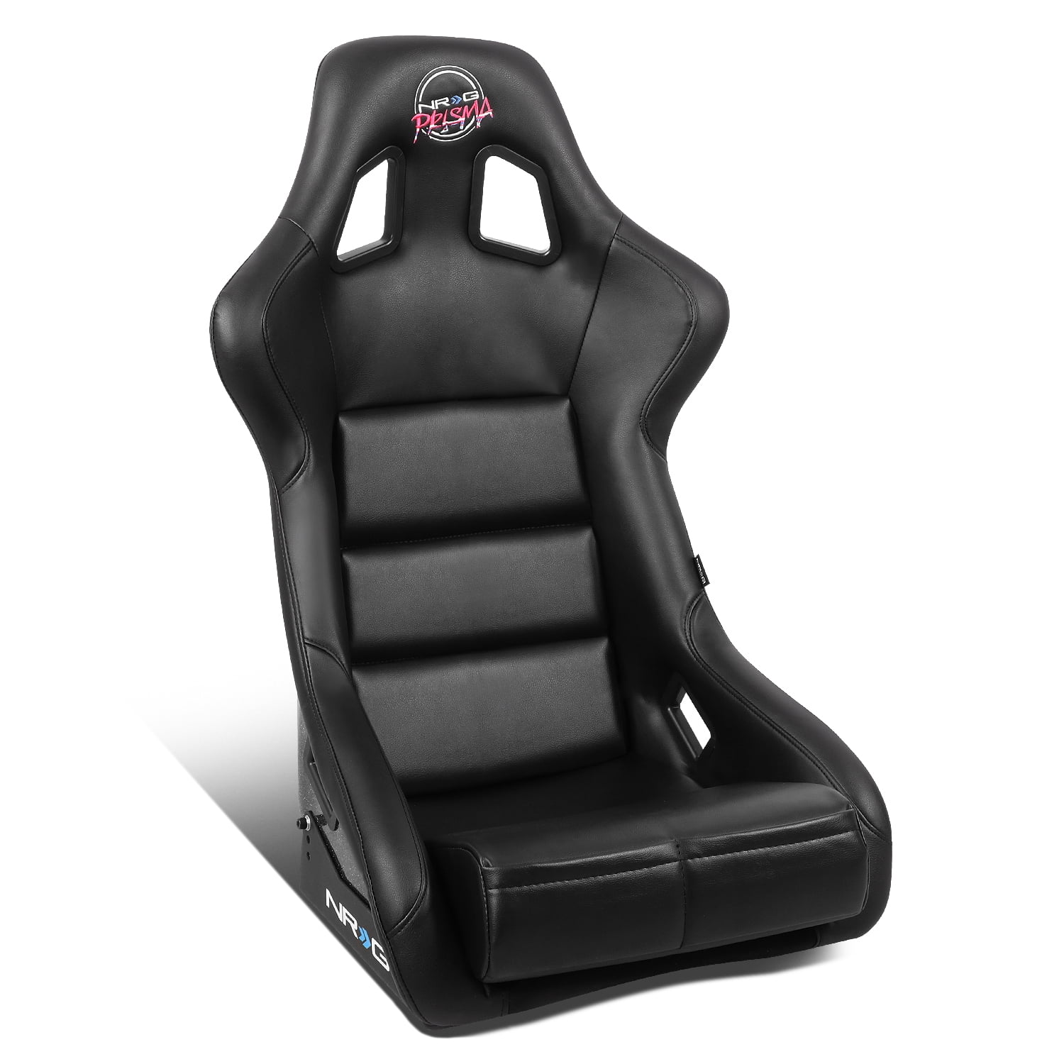 NRG Innovations NRG-FRP-302BK-V 24" W X 36" H X 21" D Prisma Vegan ...