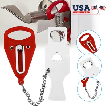 Portable Travel Security Safety Door Lock for Hotel Room, Unbranded ...