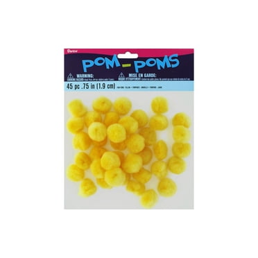 Pom-Poms, Assorted, 100/Pkg, Standard - Walmart.com