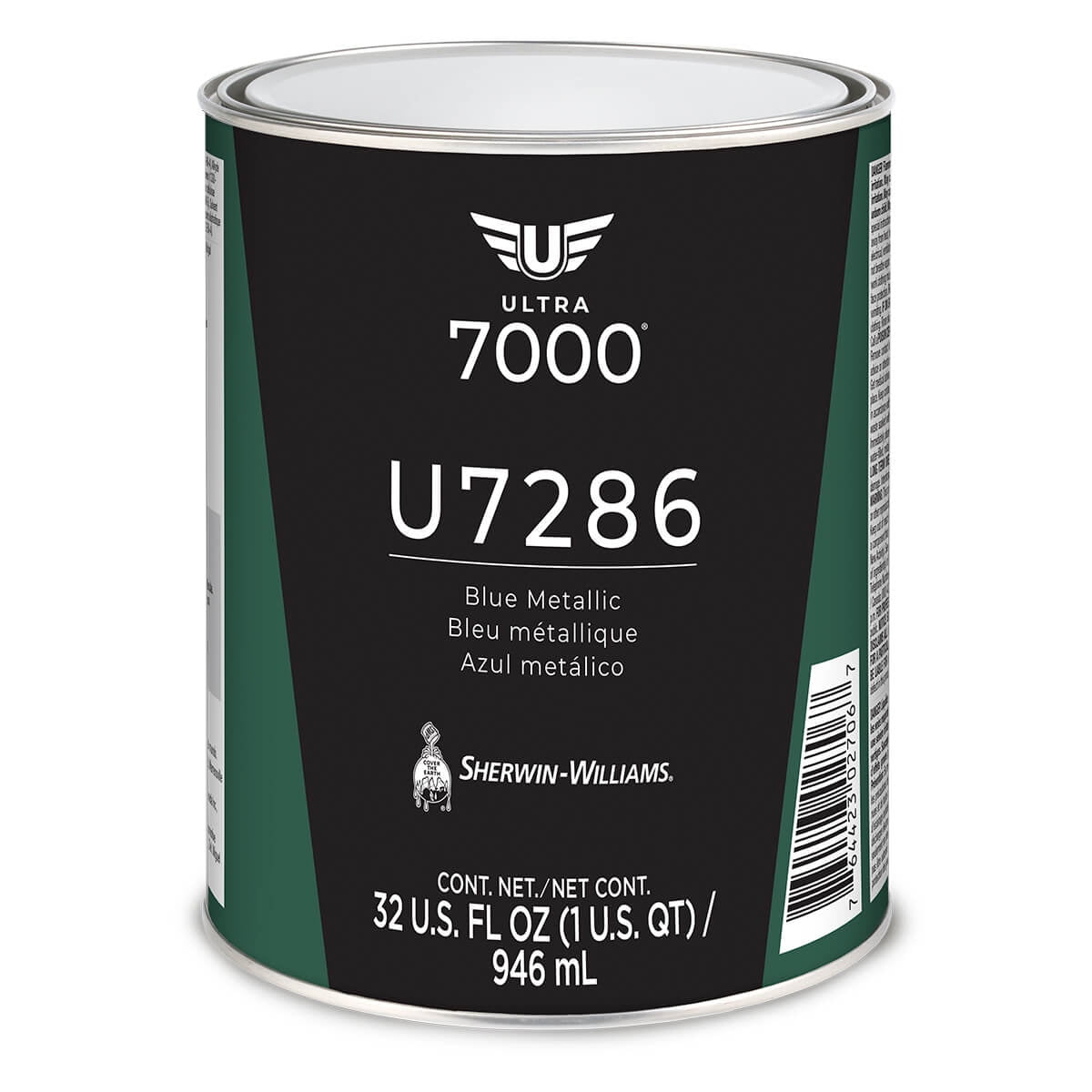Pintura Automotríz Sherwin Williams Ultra 7000 Azul Metálico 946 Ml ...