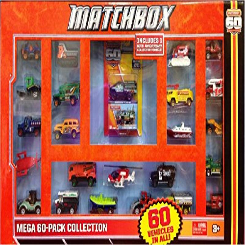 Matchbox Mega 60 Pack Die-Cast Collection - Walmart.com