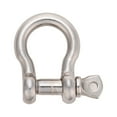 Ozark Trail Stainless Steel Anchor Shackle 7/16 Inch with Self Locking ...