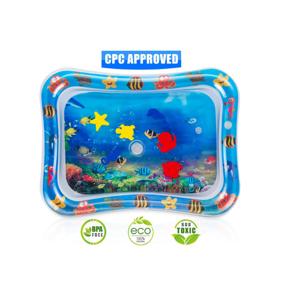 Inflatable Tummy Time Water Mat Play for Kids Children Infants Toddlers ...