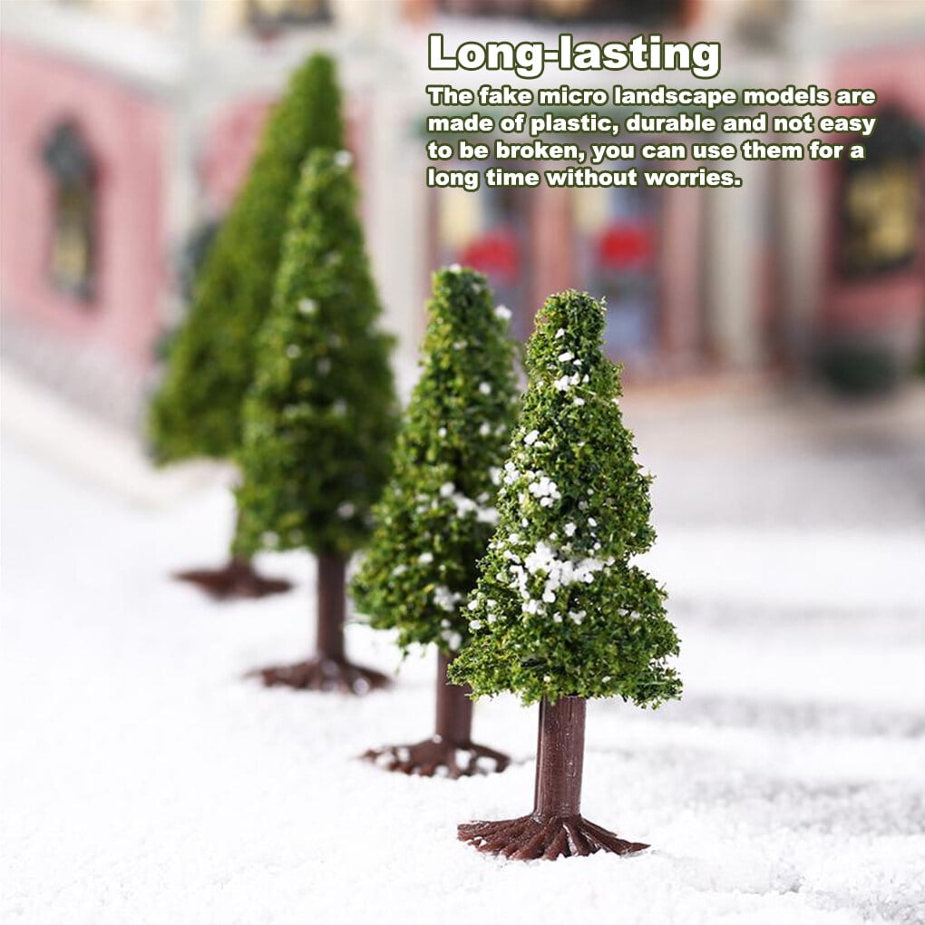 Click here for Becaristey 15 Pieces Artificial Christmas Trees Sc... prices