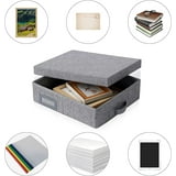 Linen Scrapbook Storage Box, Document Box, Photo Storage (1pack), 14.6 ...