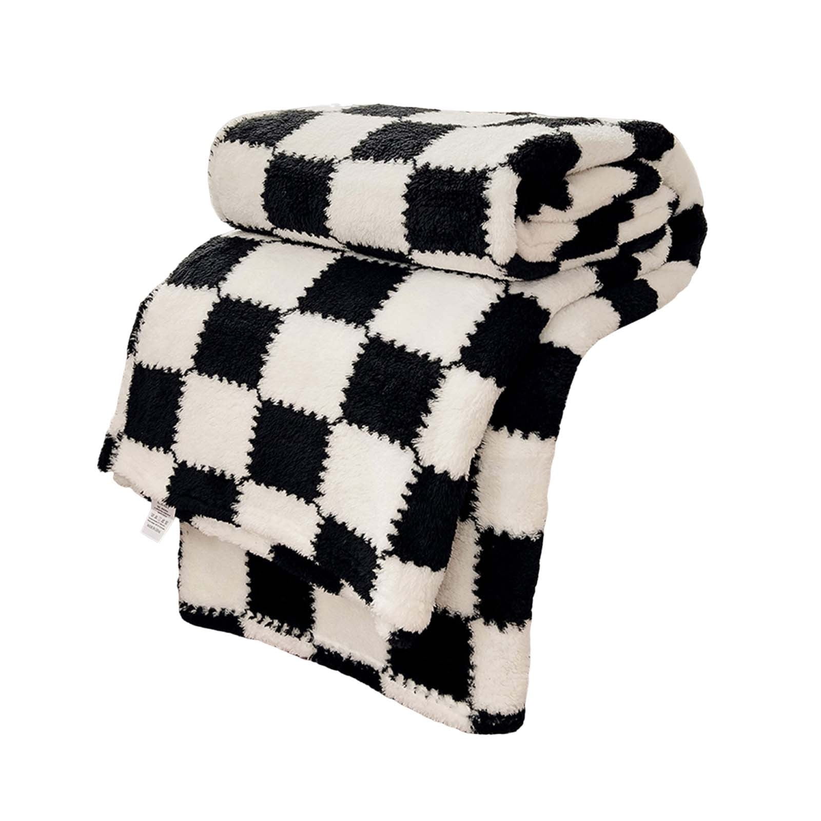 Click here for Dvruxg Checkered Blanket  Soft Cozy Checkered Thro... prices