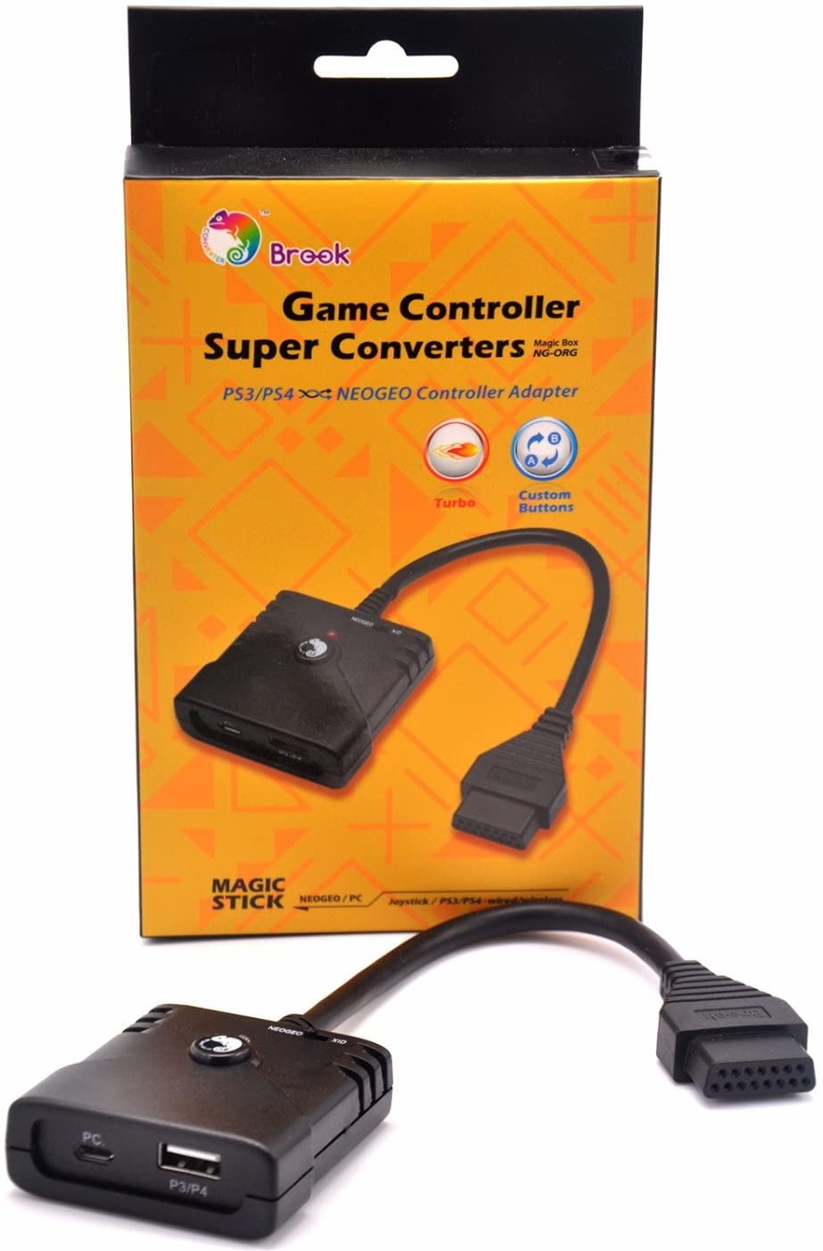 Brook Super Converter for PS3 PS4 to NEO GEO Adapter use Arcade Stick ...