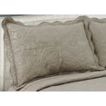 Marina Decoration Embroidered Stitching Coverlet Bedspread Ultra Soft ...
