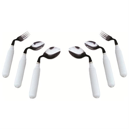 Right-Handed Soup Spoon with Comfort Grip Handle, 3 oz - Walmart.com ...