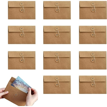 Kraft Paper Envelopes Made of Vintage Kraft Paper Vintage Envelopes 10 ...