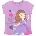 Disney Toddler Girls 4 Pack T-Shirts: Minnie Mouse, Vampirina, Sofia ...