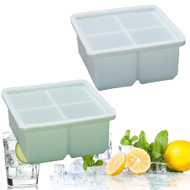 Ice Cube Trays - Whiskey Ice Cube Mold, Easy Release Ice Cubes for ...