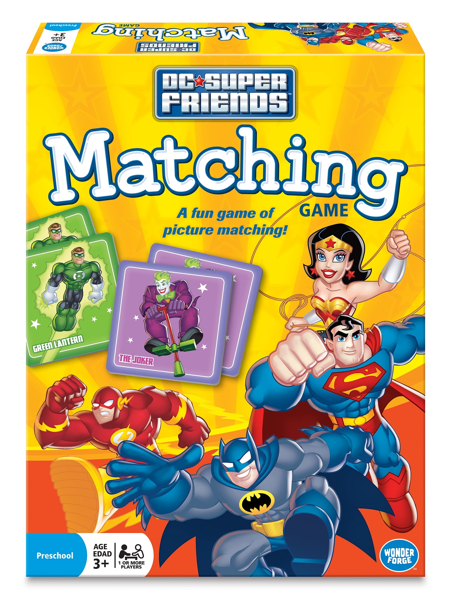 Wonder Forge DC Super Friends Tile Matching Game - Walmart.com