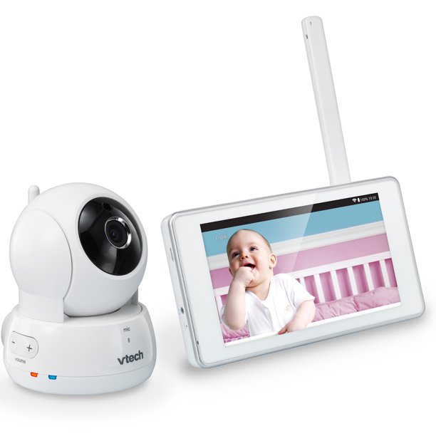 VTech VM991, Wi-Fi Video Baby Monitor, Remote Access, Pan & Tilt Camera ...
