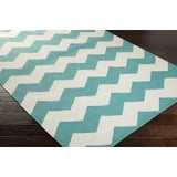 Mark&Day Area Rugs, 2x3 Zetten Modern Teal Area Rug (2' x 3') - Walmart.com