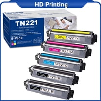 Brother TN221 Toner Cartridge Replacement, 3 Pack (1C/1M/1Y) for MFC ...