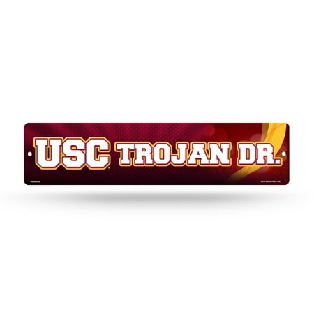 NCAA USC Trojans 16-Inch Plastic Street Sign Décor | Walmart Canada