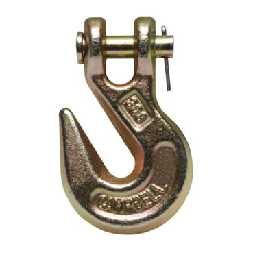 National Hardware - 3254BC 3/8" Clevis Slip Hook - Yellow Chromate ...