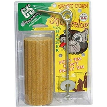 C&S Products 32 oz. Sweet Corn Squirrel Log - Walmart.com
